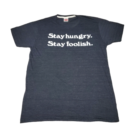 HOMAGE | Shirts | Old School Homage Steve Jobs Stay Hungry Stay Foolish ...